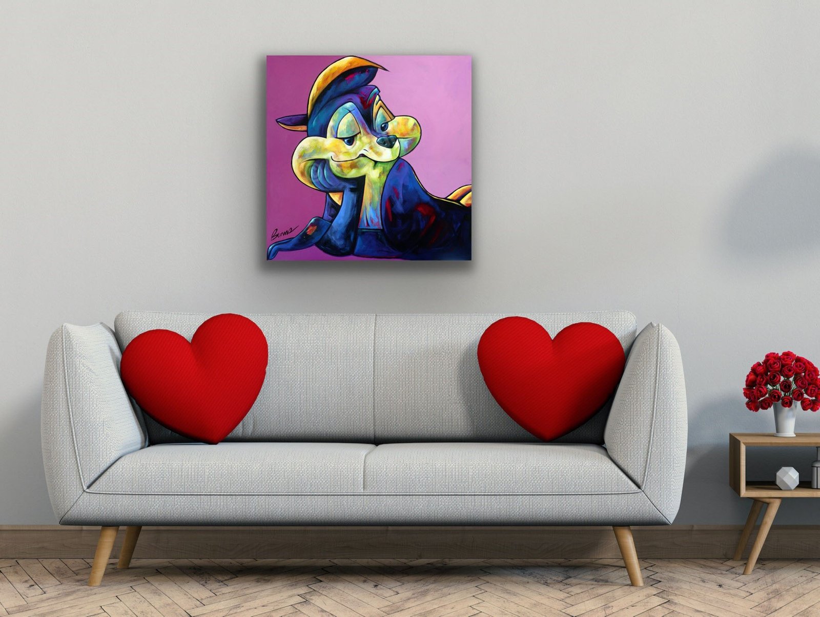 PEPE ON PINK – Ron Burns